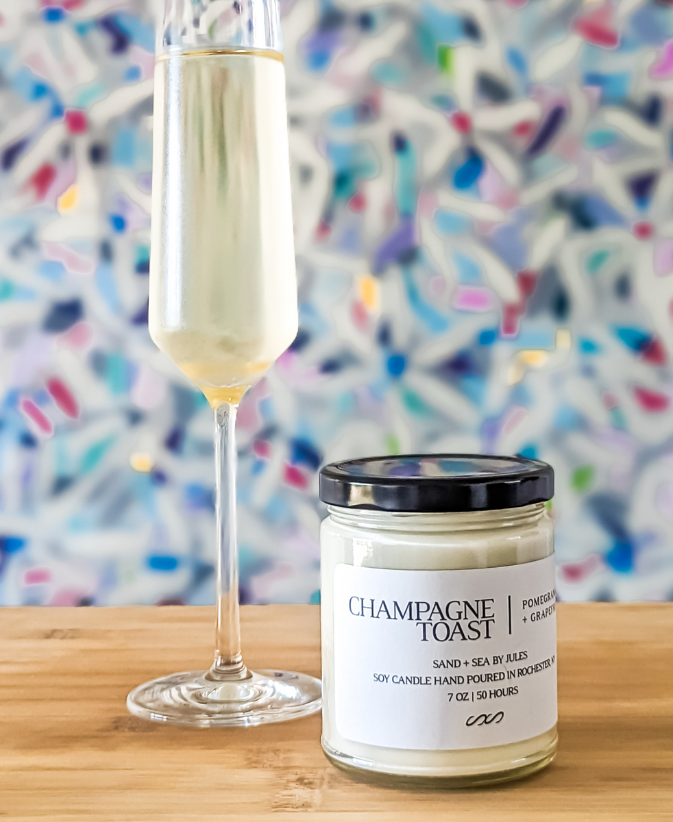 Sand and Sea by Jules - Champagne Toast Candle